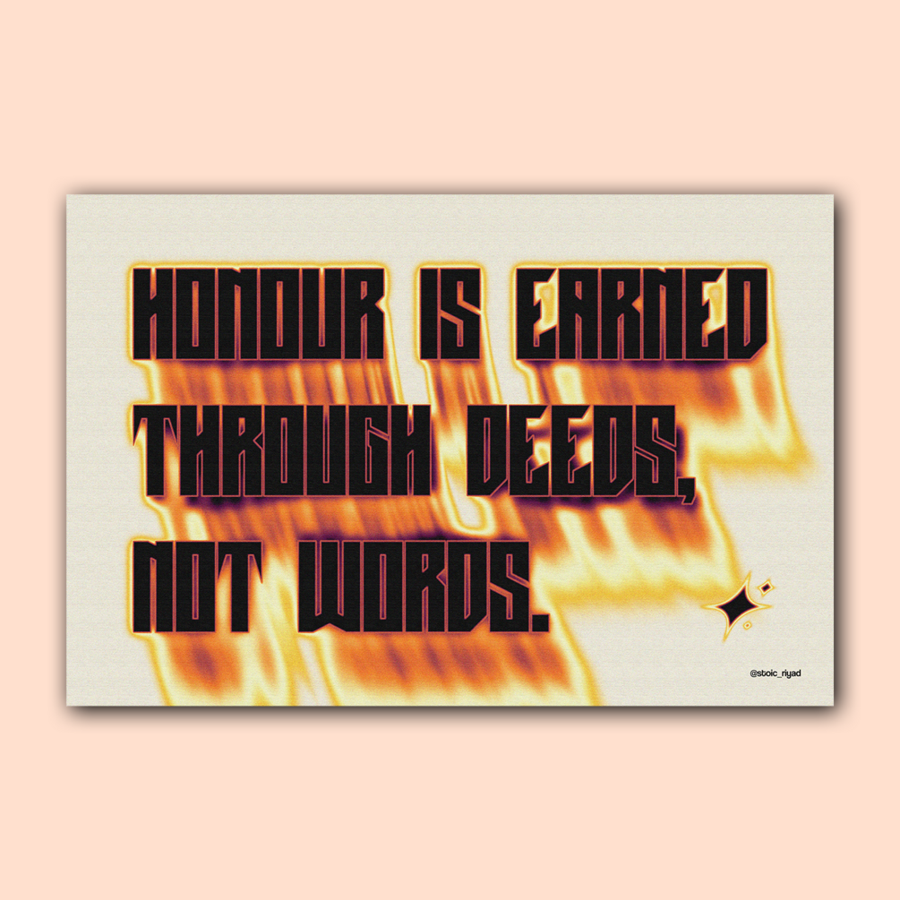 Premium Deeds of Honour Poster Design – High-Resolution Digital Download