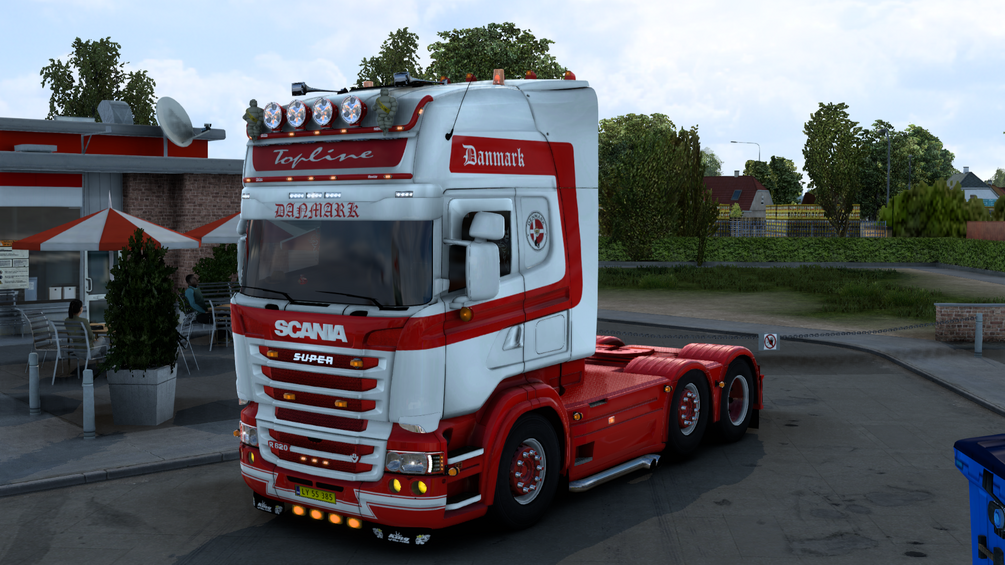 Danmark RJL Scania 6 Series Skin