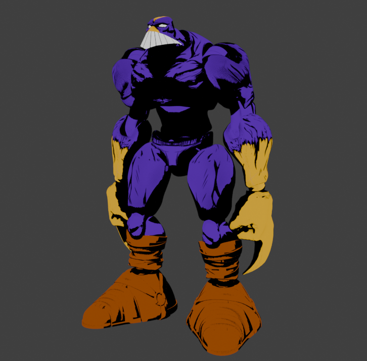 The Maxx Action Figure 3D Model