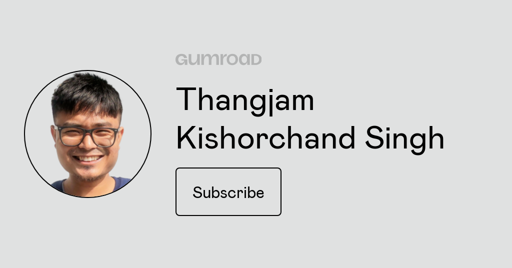 Thangjam Kishorchand Singh