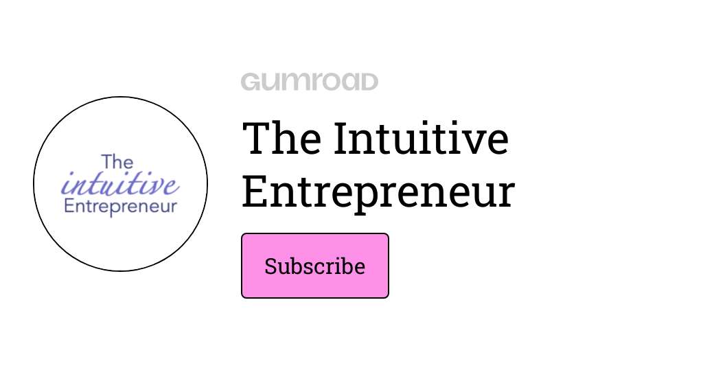 The Intuitive Entrepreneur