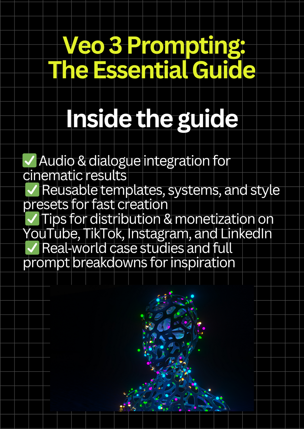 Veo 3 Prompting Guide | AI Tutorial eBook PDF | Learn Cinematic Prompts ...