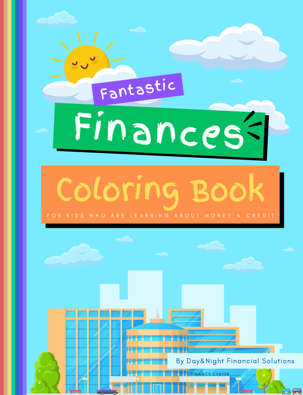Kids Finances Coloring Book