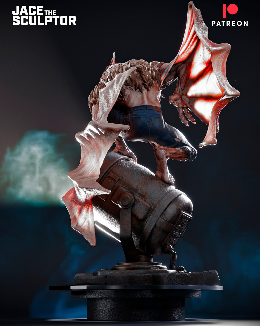 Man-Bat - 1/6 scale digital STL