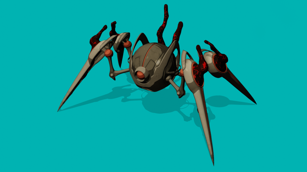 Krawler spine | Yu-Gi-Oh! (blender)