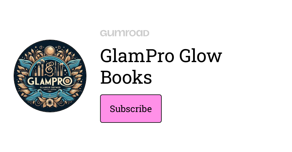 GlamPro Glow Books