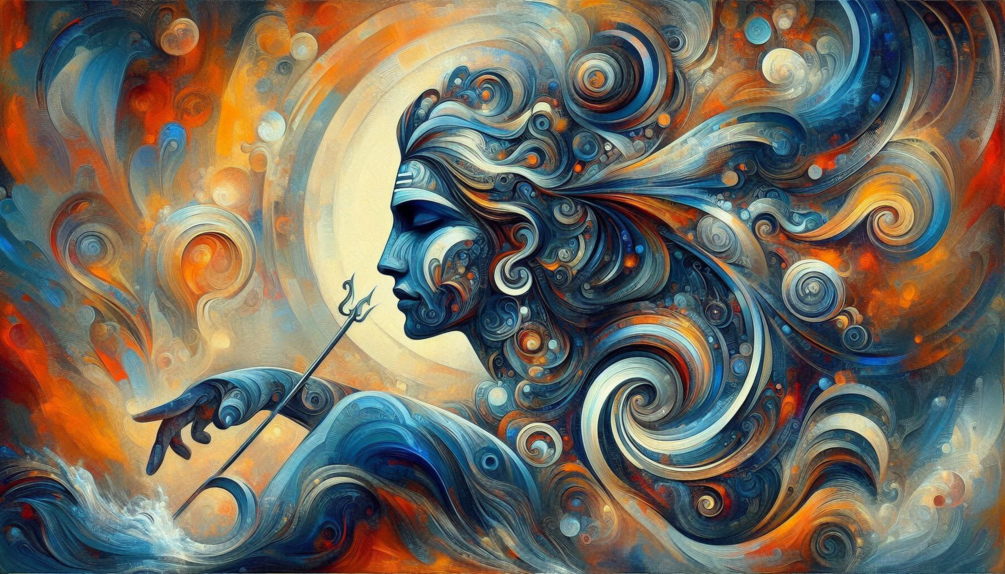 Explore the Divine: Abstract Expression Images of Gods ⚡️🎨