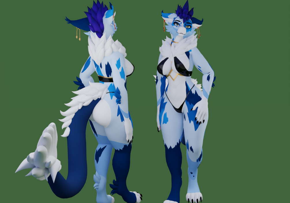 Australian Shepherd Textures for Azalea by Foxipaws