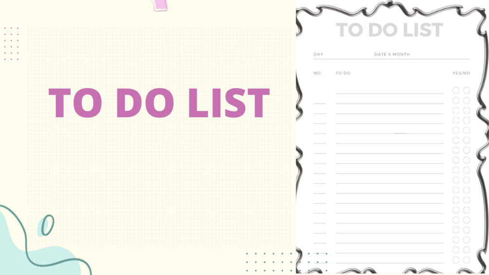Minimal To-Do List - Editable - Digital & Printable