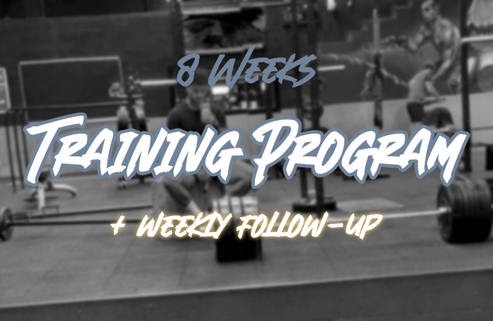 The Ultimate 8 Weeks Personal Training Plan