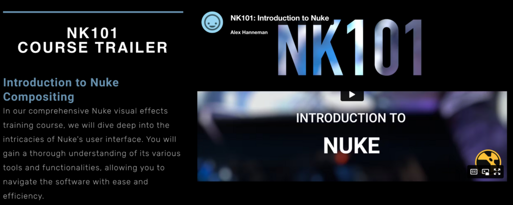 Learn Nuke Compositing | NK101 Project Files