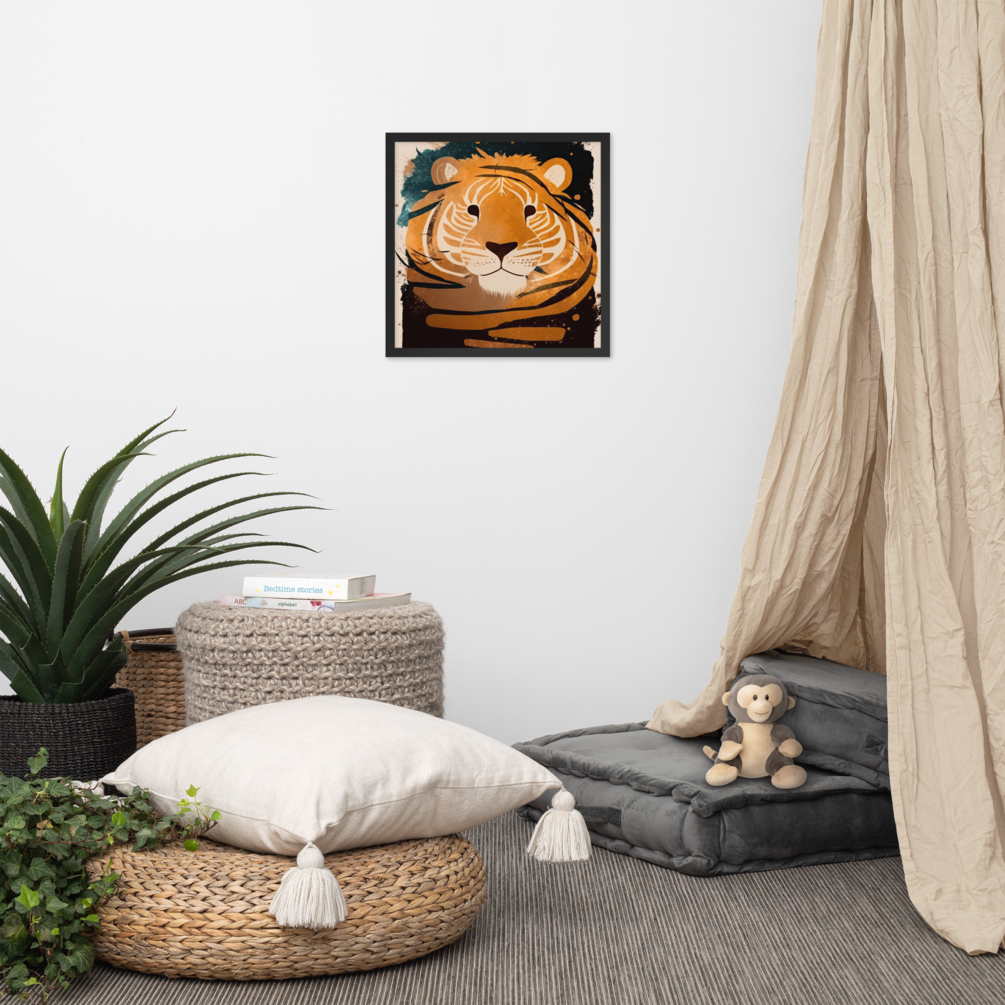Mystic Tiger (Matte Paper Poster)