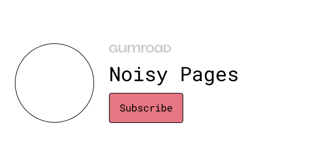 Noisy Pages