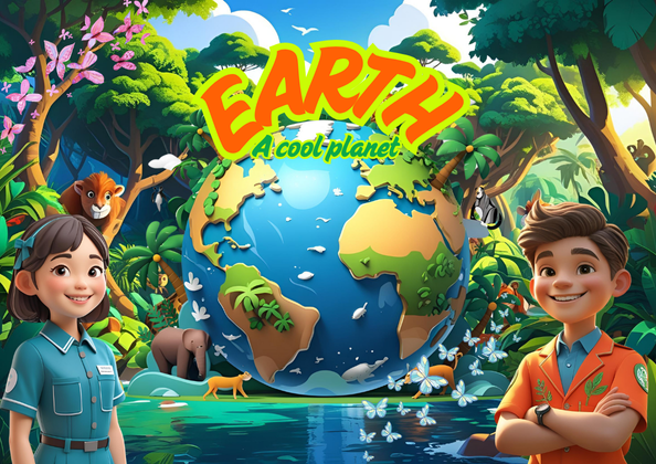 FUN FACTS KIDS BOOK: Discovering the Beautiful Planet Earth