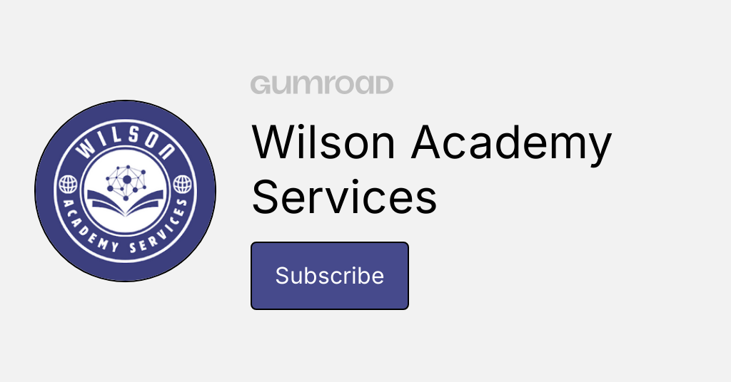 Wilson Academy Services