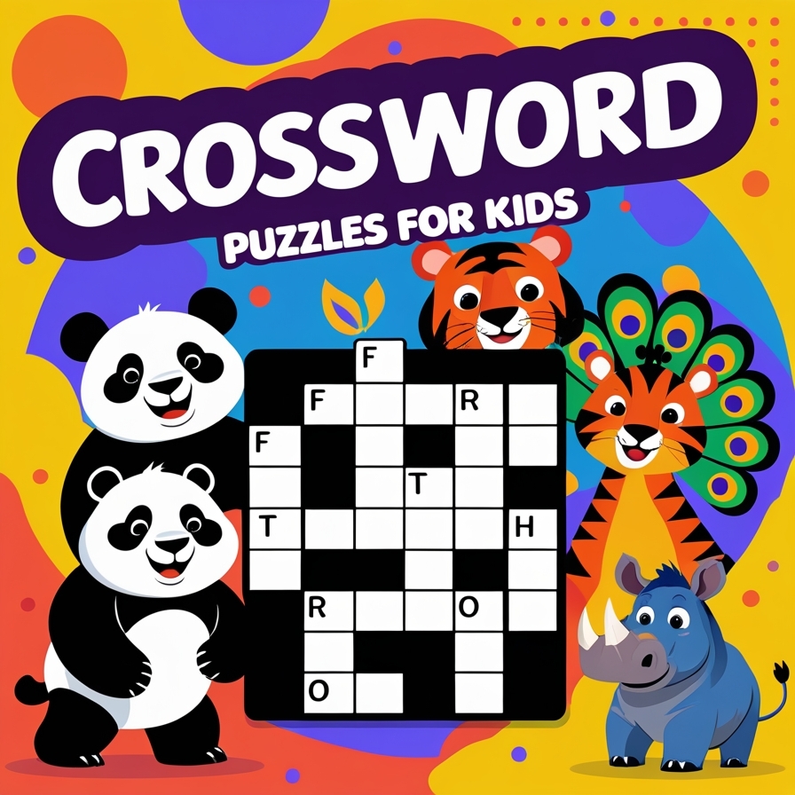 Educational Crossword Puzzles for Kids Ages 6-12 – Printable Fun ...