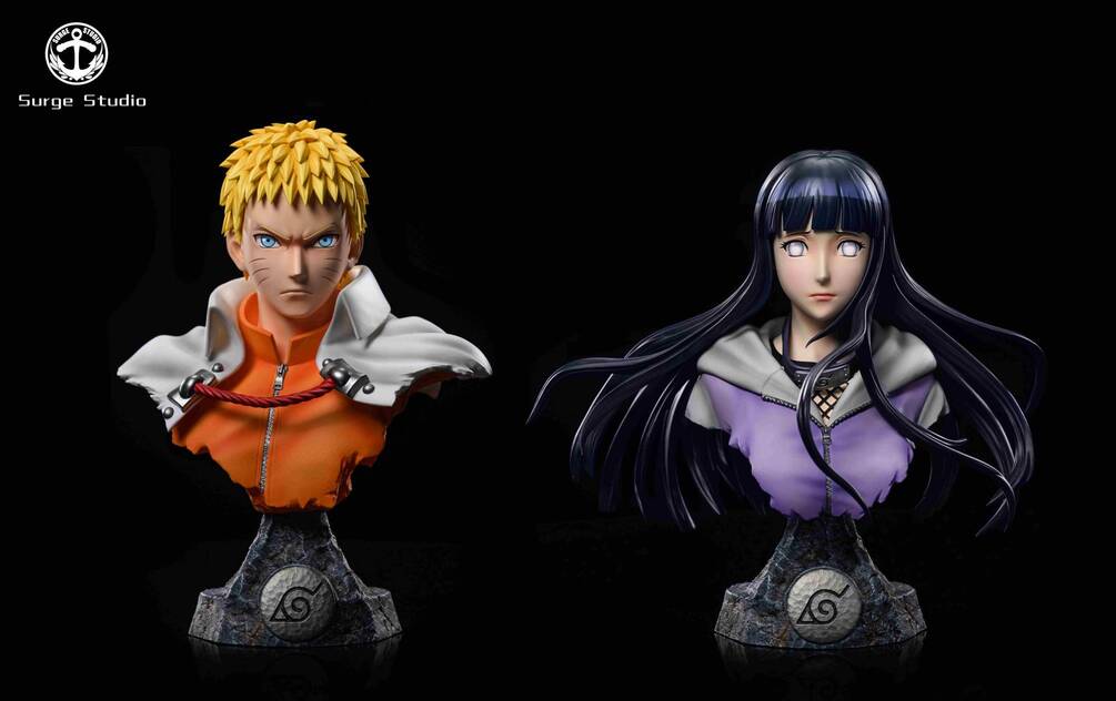 Surge Studio - Naruto And Hinata Bust | Naruto Shippuden