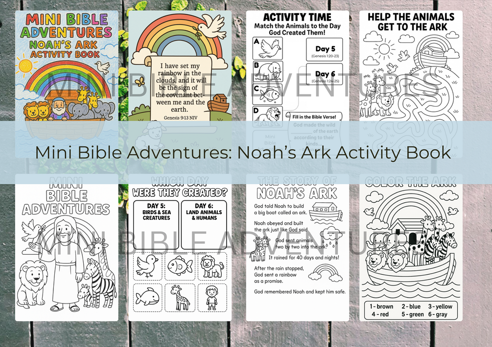 MBA: Noah’s Ark Activity Book