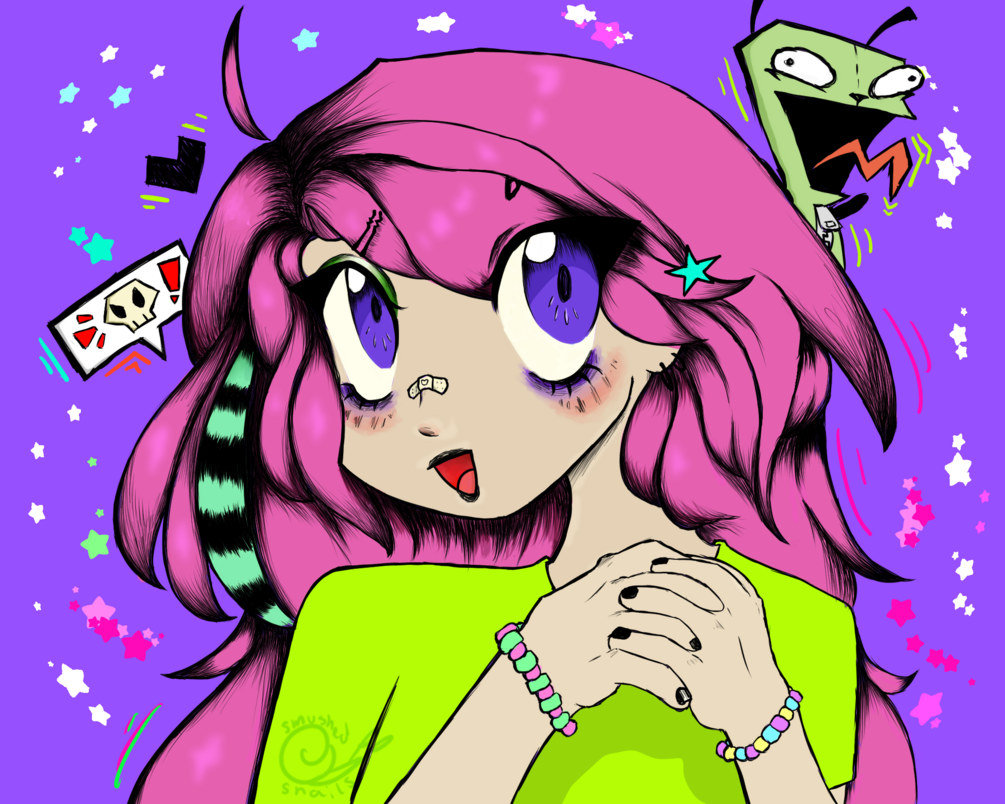 Scene Girl Drawing File