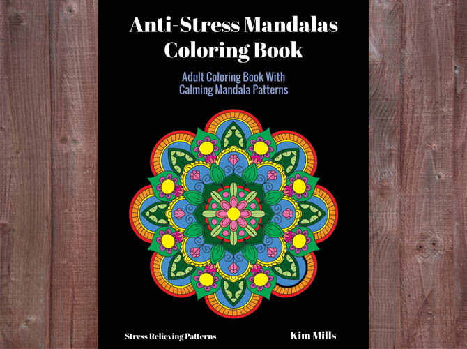 Anti-Stress Mandalas Coloring Book - PDF Version
