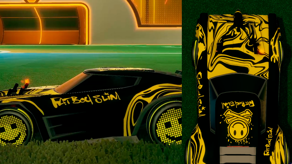 FATBOY SLIM DOMINUS DECAL DESIGN