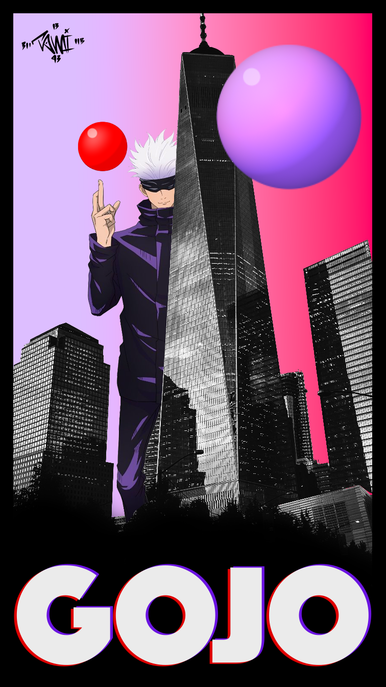 Artwork Gojo x New York x 1