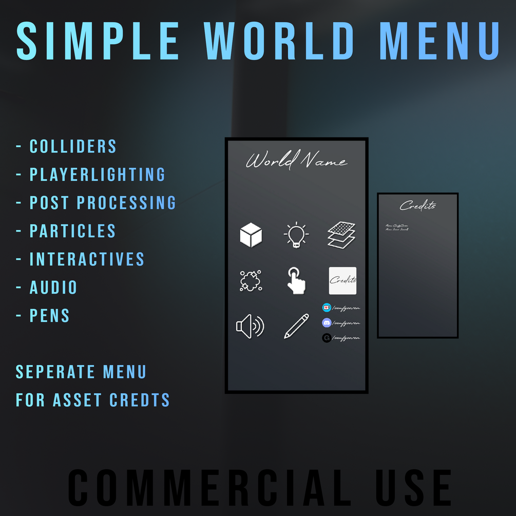 [FREE] Simple World Menu