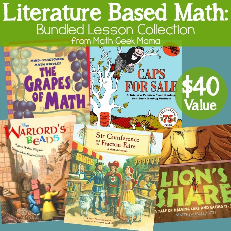 Literature Based Math BUNDLE