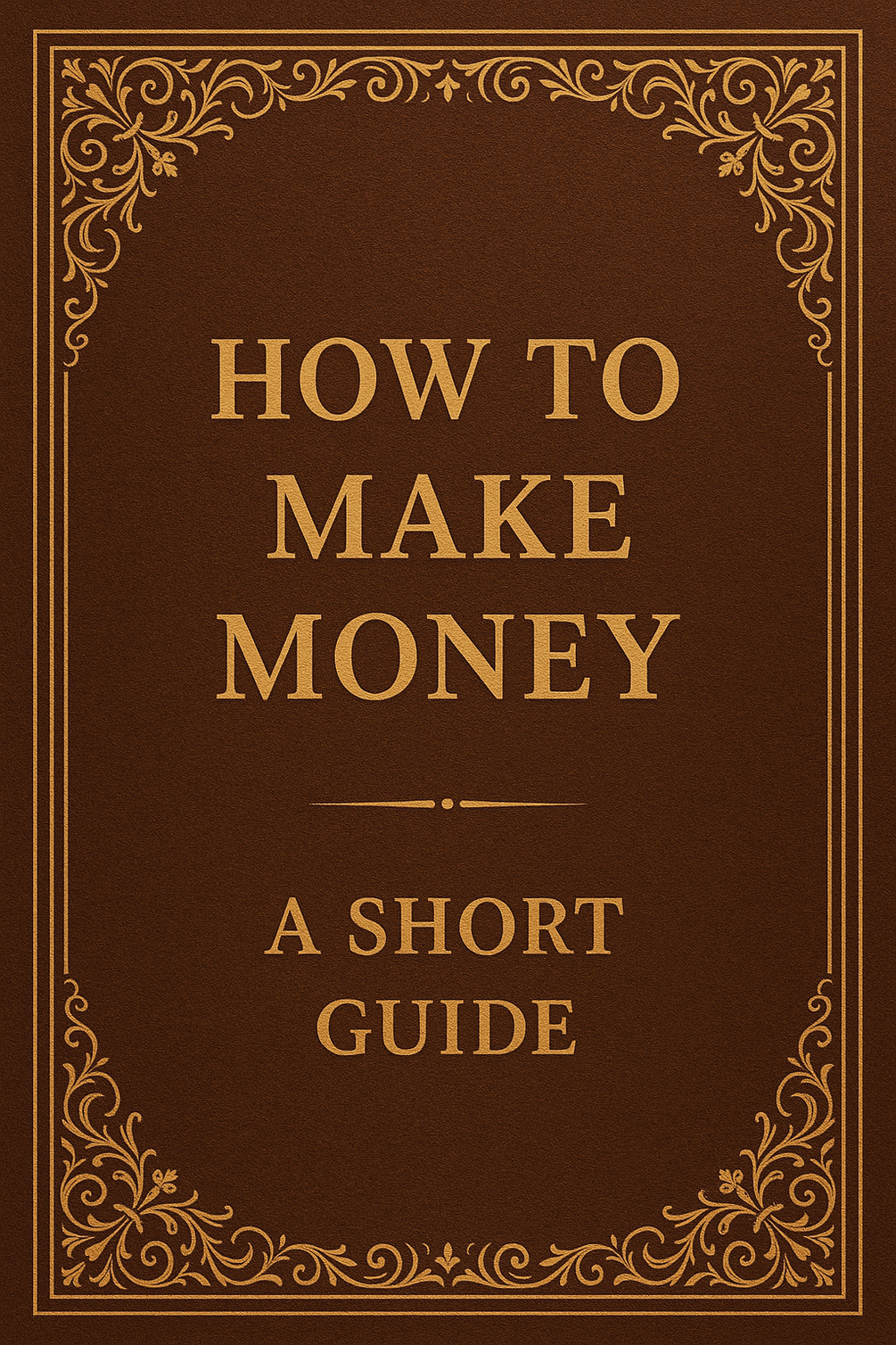 How do I make money?