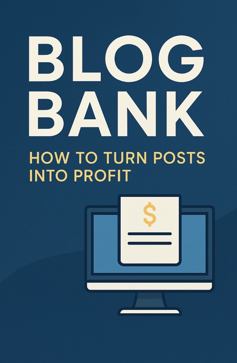 Blog Bank: How to Turn Posts Into Profit