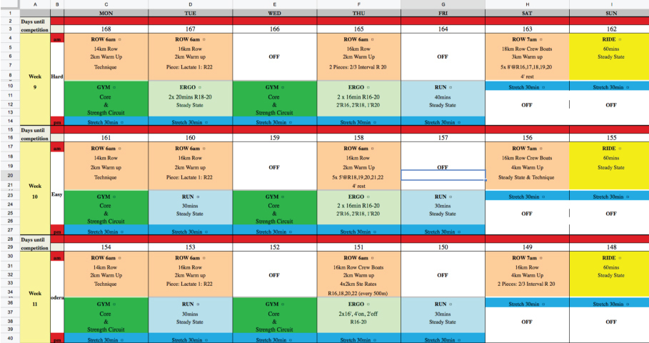 9 Masters Training Programs and a Video about how to make a training ...