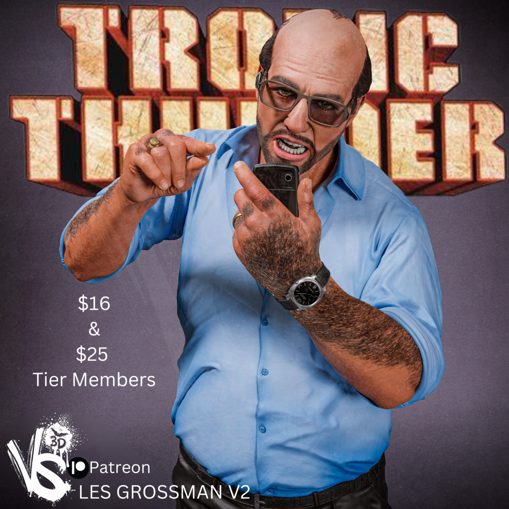 Tropic Thunder Angry Les Grossman(bonus model)