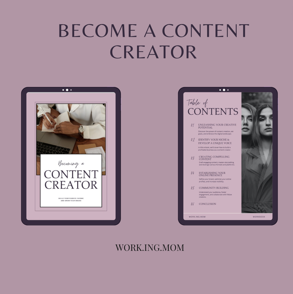 Become a Content Creator - Build Your Passive Income and Grow Your Brand