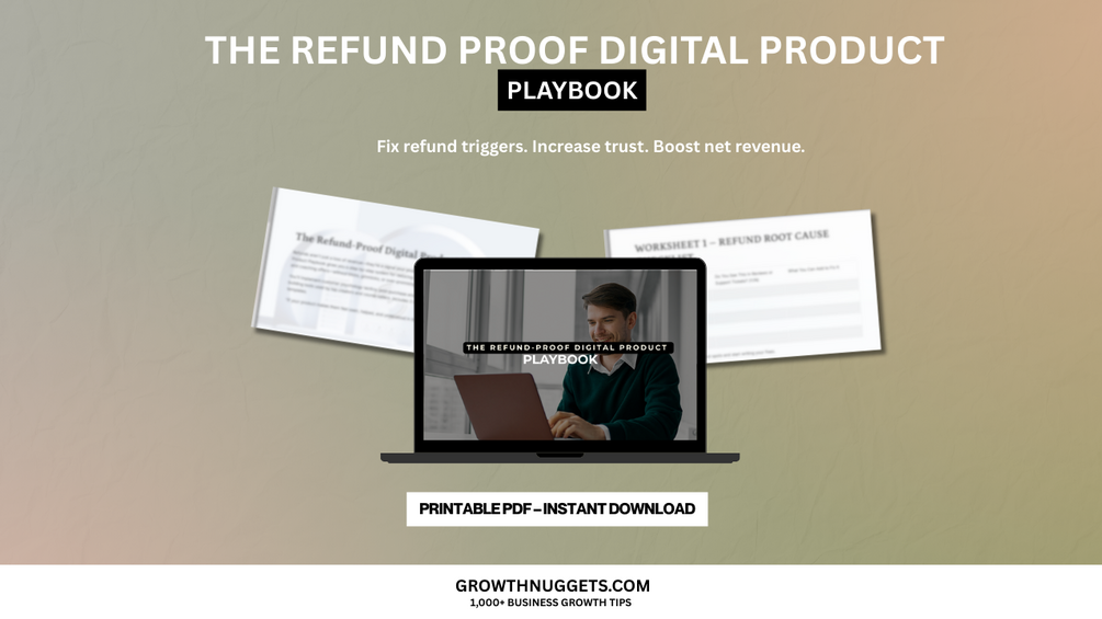 The Refund Proof Digital Product Playbook