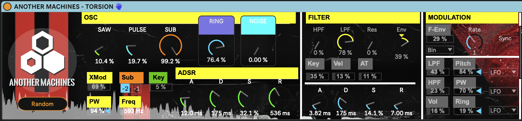 TORSION - MAX FOR LIVE INSTRUMENT FOR ABLETON LIVE SUITE 🎛️