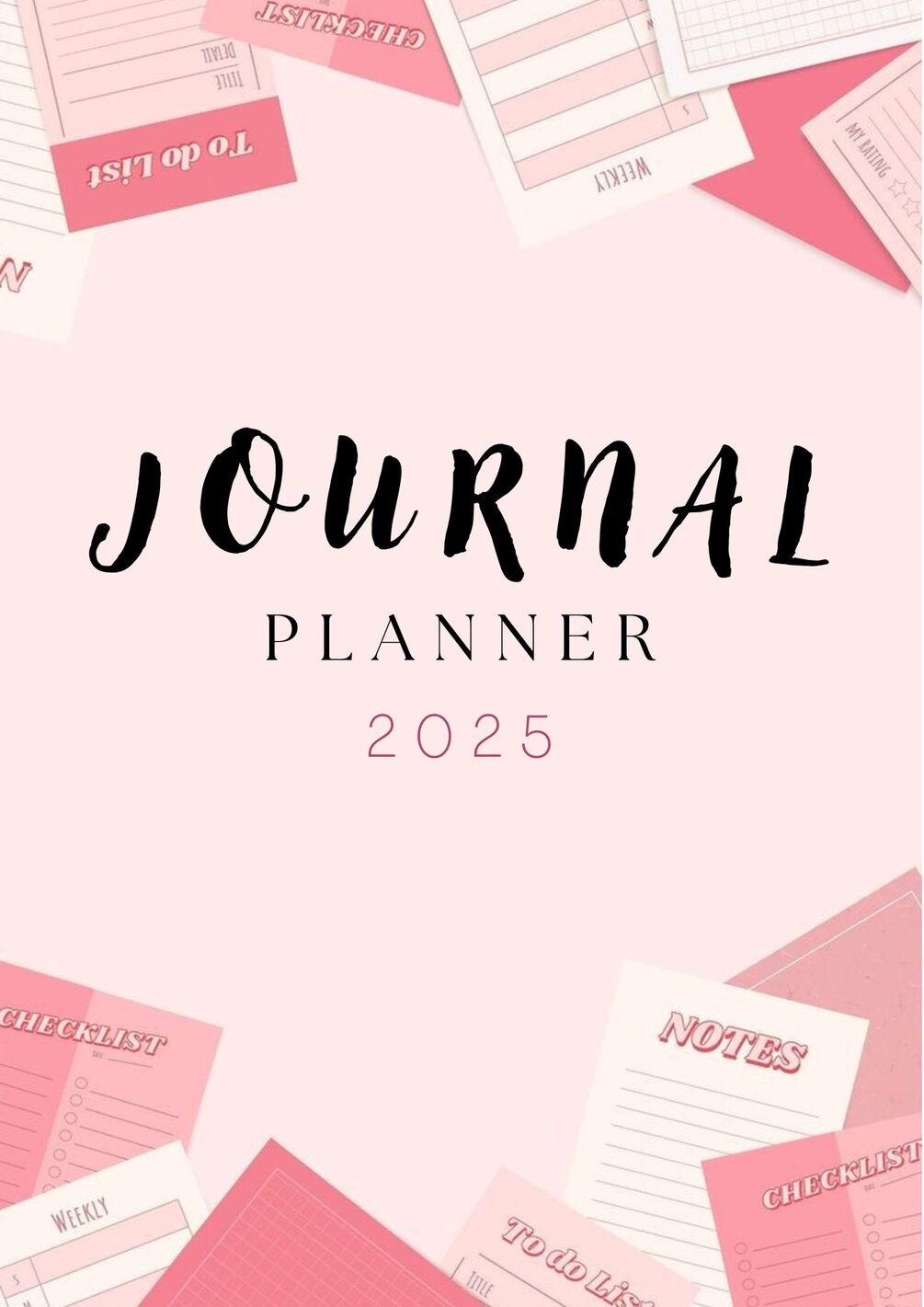 Journal planner 2025