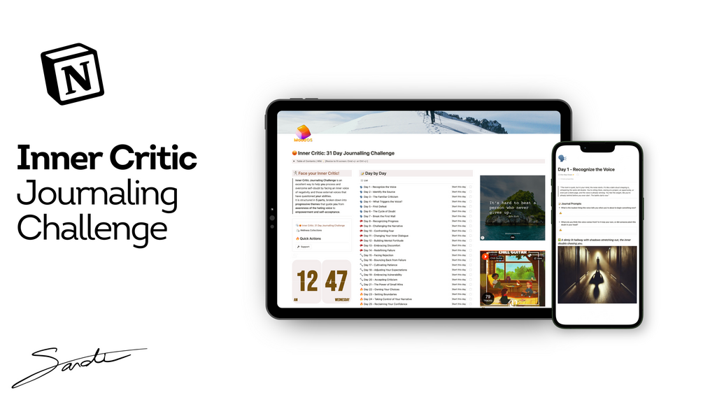 Inner Critic - 31 Day Journalling Challenge