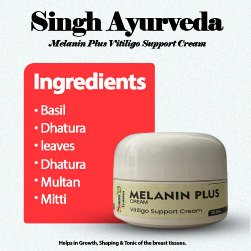 Singh Ayurveda Melanin Plus Vitiligo Support Cream