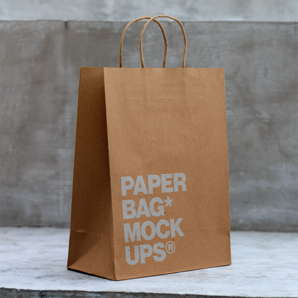 Outdoor Paper Bag Mockup Bundle (PSD)_M241002