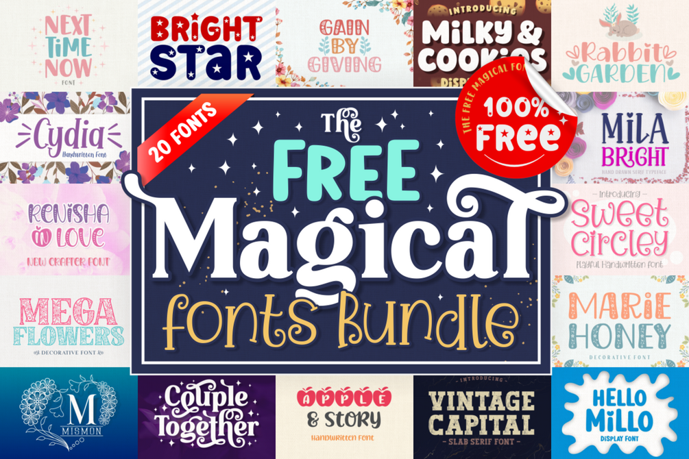 The Free Magical Fonts Bundle