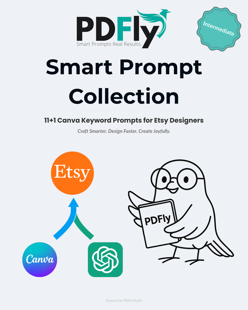 PDFly - Intermediate Smart Prompt Collection for Etsy & Canva Creators ...
