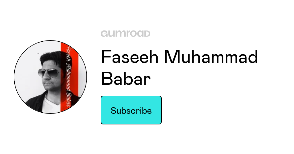 Faseeh Muhammad Babar