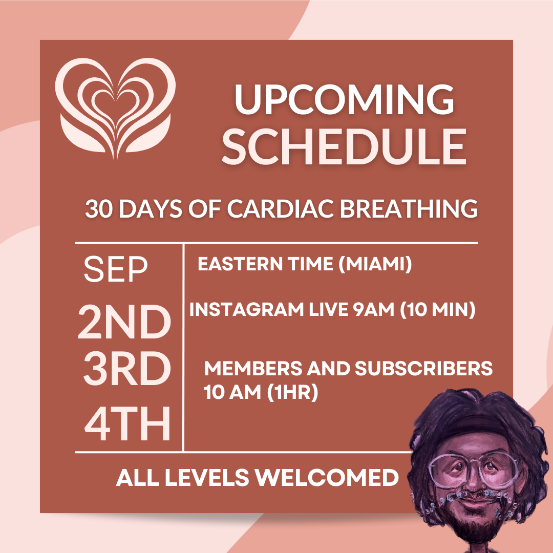 30 Days of Cardiac Breathing Schedule - theblackairbender