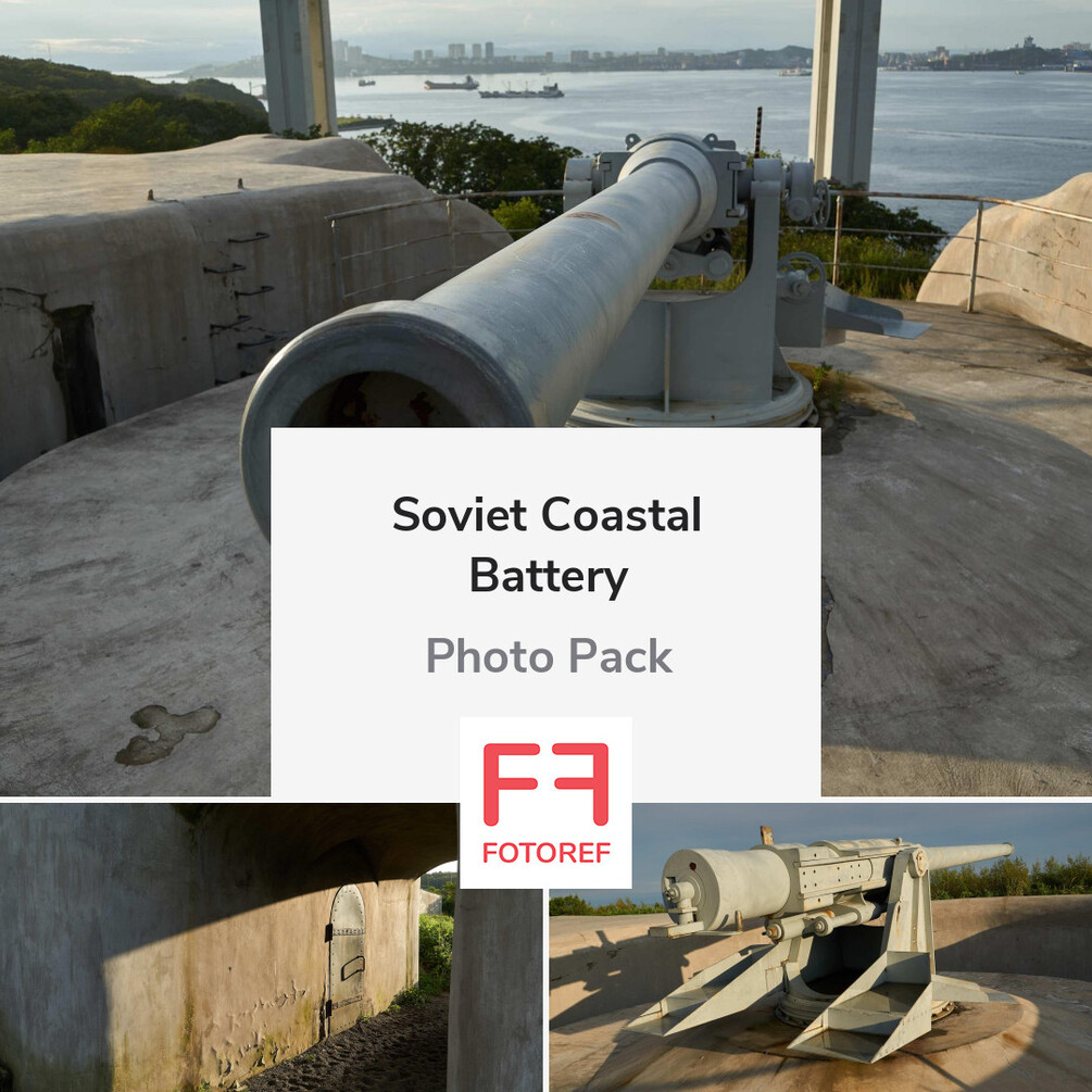 180 photos of Soviet Coastal Battery