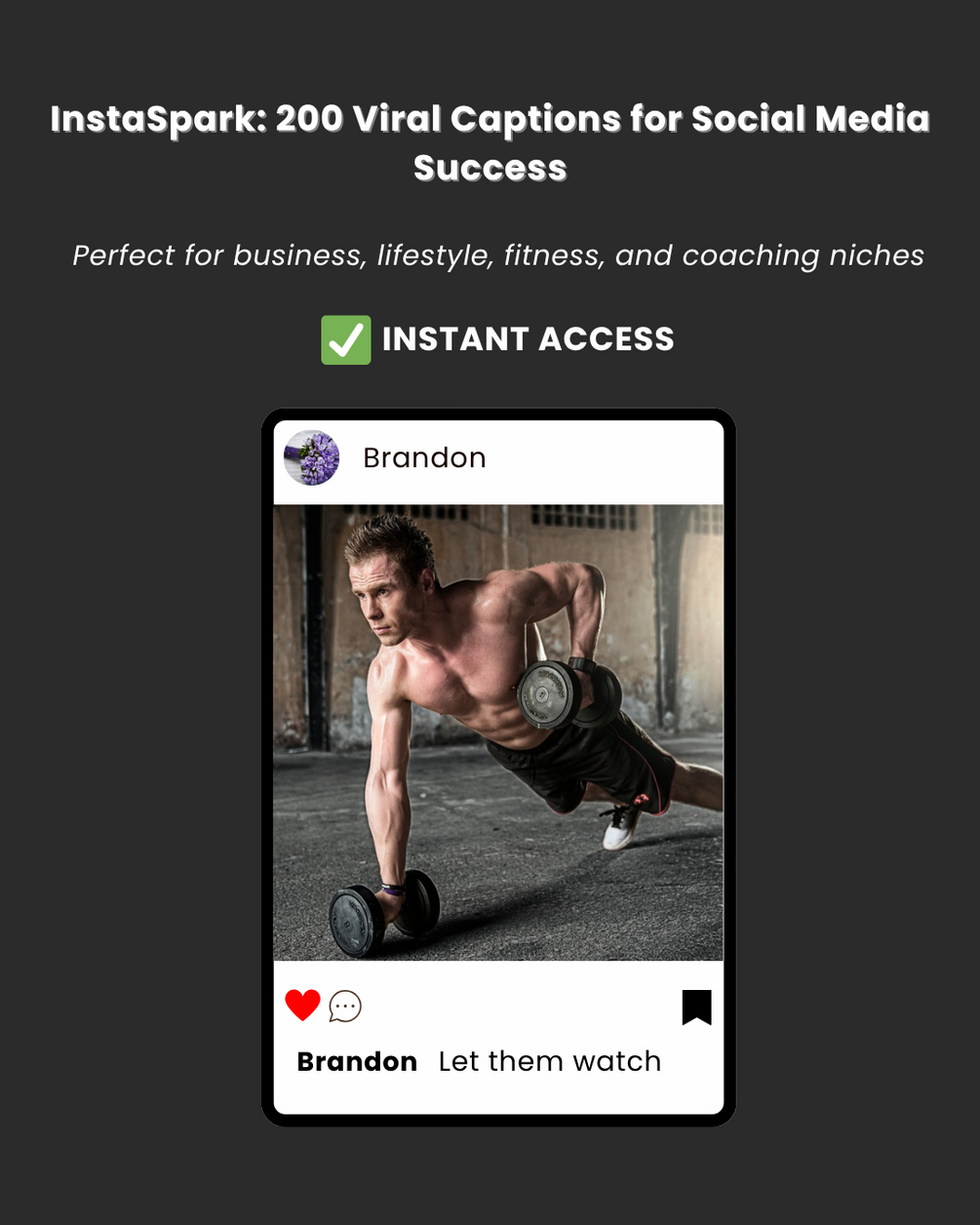200 Viral Instagram Captions Pack — Boost Engagement & Save Time!
