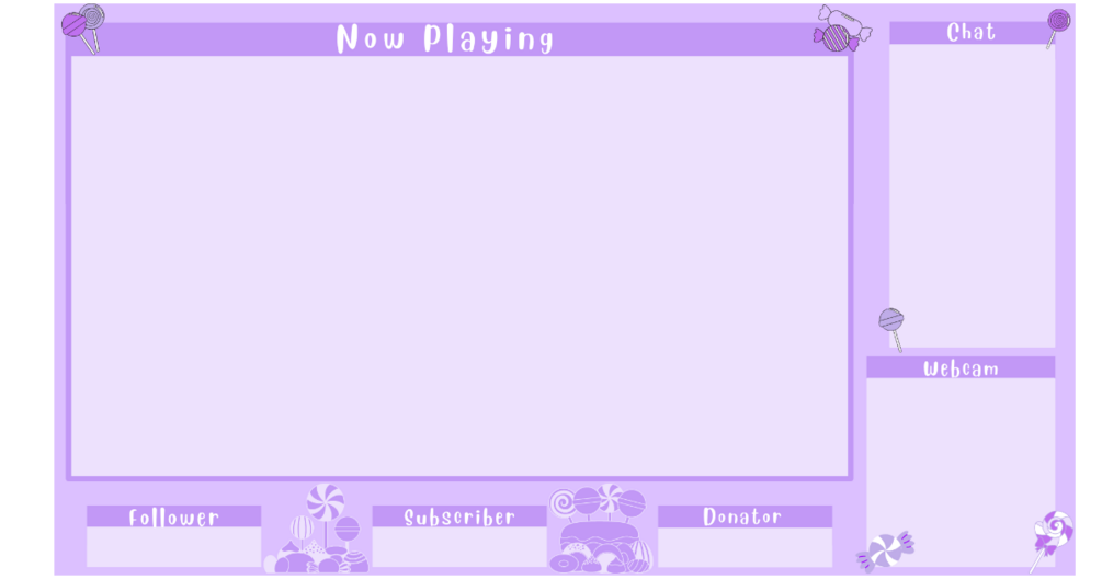 Candy Purple Overlay