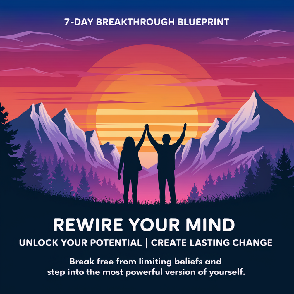 Breakthrough Blueprint: A 7-Day Guide to Rewiring Your Mind & Unlocking Your Full Potential