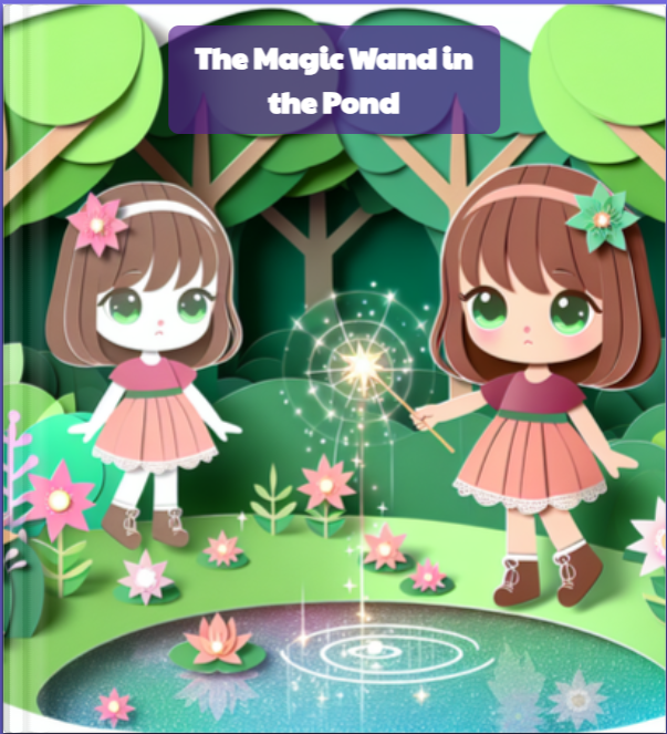 The magic wand in the pond - Story for kids