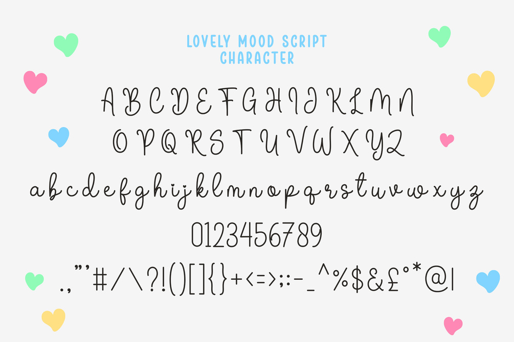 Lovely Mood Font Duo
