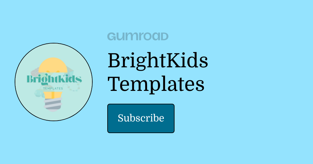 BrightKids Templates